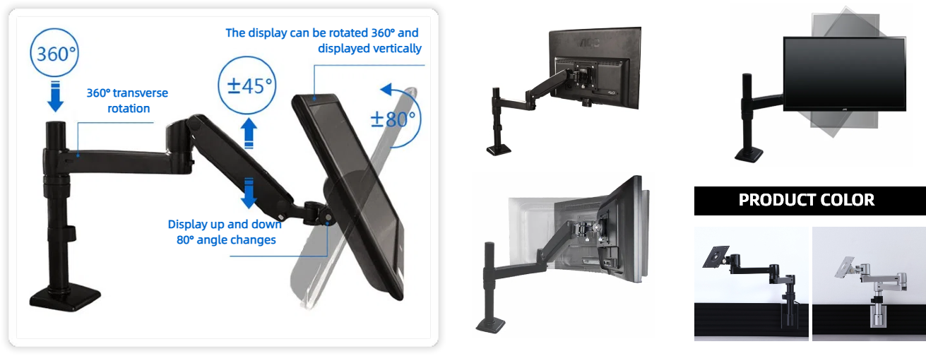 Monitor Screen Stand Arm - Chonghan | Custom Solutions for Command and ...